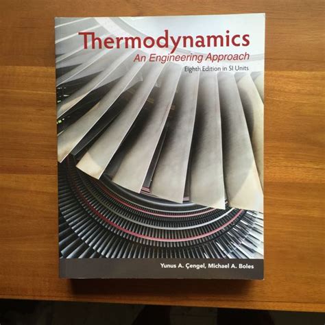 Thermodynamics An Engineering Approach 8th Editionsi Units Books