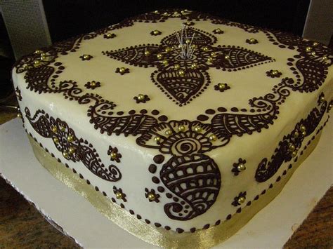 Pranjal Cake Henna Cake Cake Square Cakes