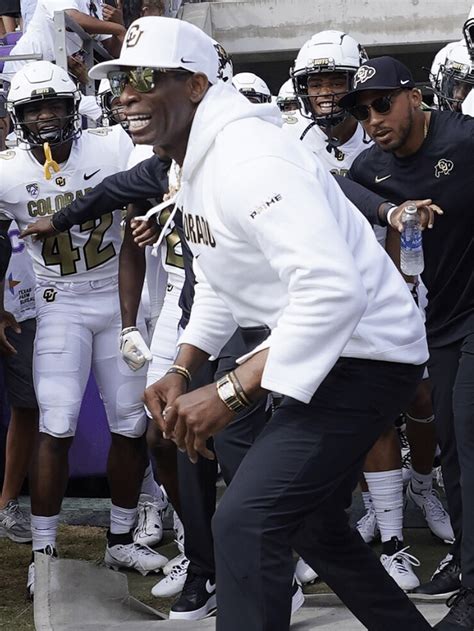 Proud Dad Deion Sanders Over The Moon After Sons Week 1 Showing