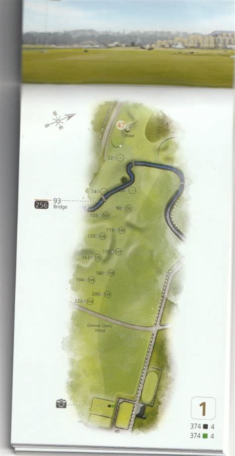 The Old Course At St Andrews In Reverse