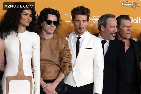 Zendaya Sexy Shows Off Her Peaked Nipples In A Stunning Dress At Dune