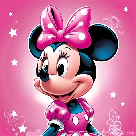 Disney Cartoon Characters Minnie Mouse