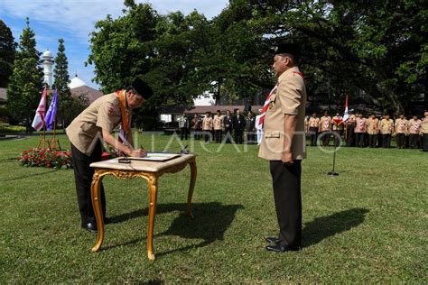 Presiden Melantik Pengurus Kwarnas Gerakan Pramuka Antara Foto