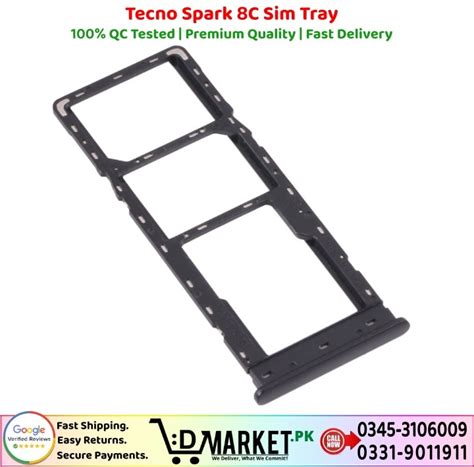 Tecno Spark 8C Sim Tray Original 2025 Exclusive
