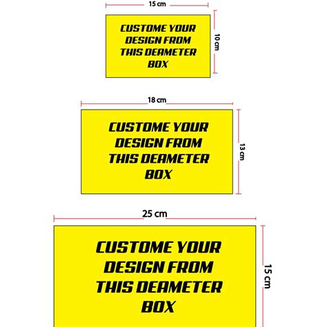 Custom Combo Sticker Design Sendiri Sticker Kereta Motor Rc Hp