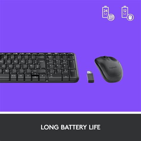 Logitech Mk220 Wireless Keyboard Mouse Combo At Rs 1150 Piece Keyboard And Mouse Combo In Navi