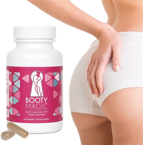 Booty Magic Píldoras Para Mejorar Los Glúteos Suministro De 2 Meses De