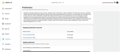 Machine Learning Using Aws Amplify Aws Amplify Hackathon Part 2