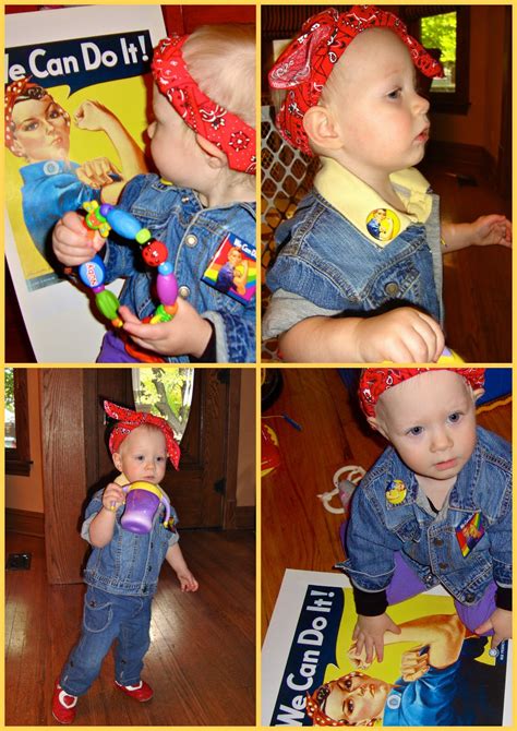 Diy Rosie The Riveter 2011 Costume The Refab Diaries
