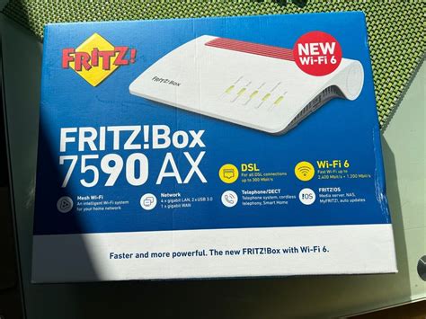 Neu Wlan Router Avm Fritz Box 7590ax Mit Wifi6 Neu Und Originalverpackt In Brunnen Für Chf 135