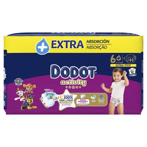 Product Fralda De Bebé Dodot Activity Extra T6 14 Kg 44 Un