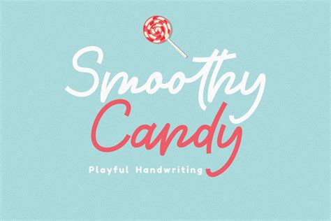 Smoothy Candy Font Dafont Free
