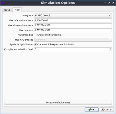 Simulator Settings Not Loaded Correctly · Issue 535 · Spatial Model