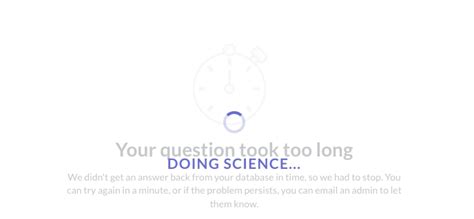 Dashboard Is Timing Out Get Help Metabase Discussion