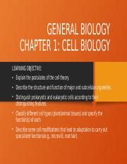 Exploring Cell Biology: Structure, Function, and History | Course Hero
