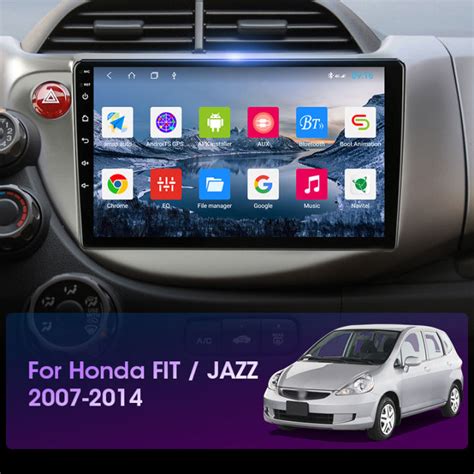 Jmcq 2 Din Android 110รถวิทยุสำหรับ Honda Fit Jazz 2007 2013