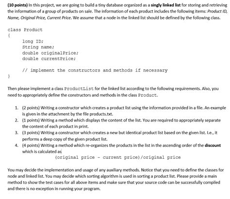 Solved 10 Points In This Project We Are Going To Build A Chegg Com