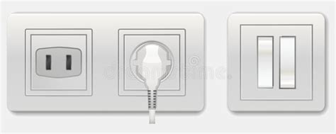 Switches For Light Realistic Toggle Switches In On And Off Positions