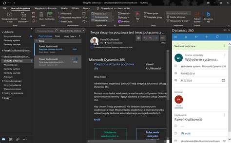 Outoftheboxcrm 11 Work With Outlook Microsoft Dynamics 365 App For Outlook Dynamics Blog