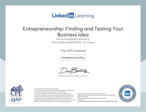 Bharathi E On Linkedin Certificate Of Completion