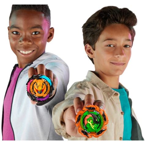 Hasbro Beyblade Burst Quadstrike Light Ignite Battle Set