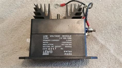 MODULE TENSION LEM Lv 100 1200 EUR 111 98 PicClick FR
