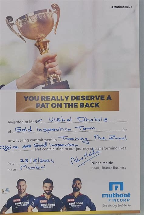 Vishal Dhoble On Linkedin Today I Received Appreciation Certificate