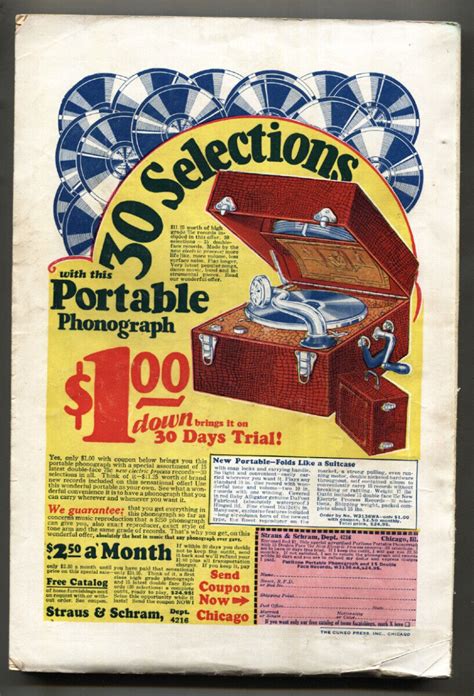 Triple X Magazine 91929 Fawcett Rare Aviation Western Pulp Magazine