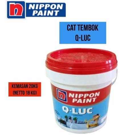 Promo Cat Tembok QLUC 20 Kg White 1505 Putih Q LUC Nippon Paint 20kg