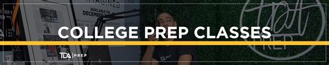 College Prep Classes Library Tda Prep Training Club