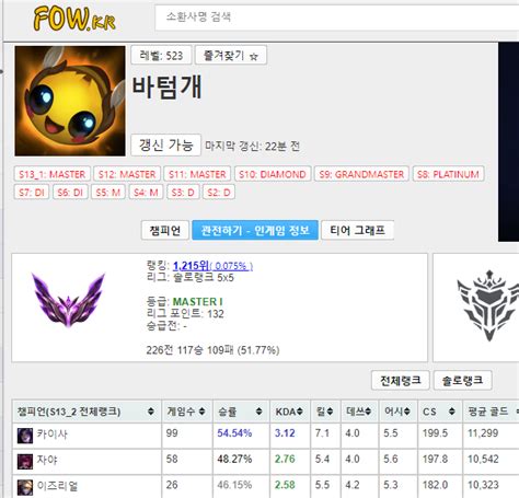 리그오브레전드 인벤 고향 떠나면 몸도 마음도 고생이여 Lol 봇 게시판