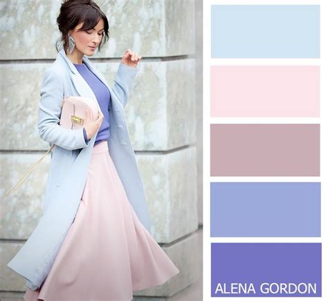 Весна — источник вдохновения для новых образов 39 гармоничных цветовых палитр Мода стиль