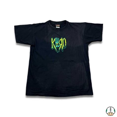 Band Tees × Rock T Shirt × Vintage Vintage 2001 Korn Gem