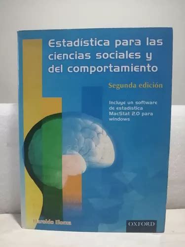 Libro Estadística Para Las Ciencias Sociales Y Del Comporta Mercadolibre