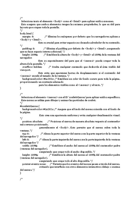 Confeti Css Pdf