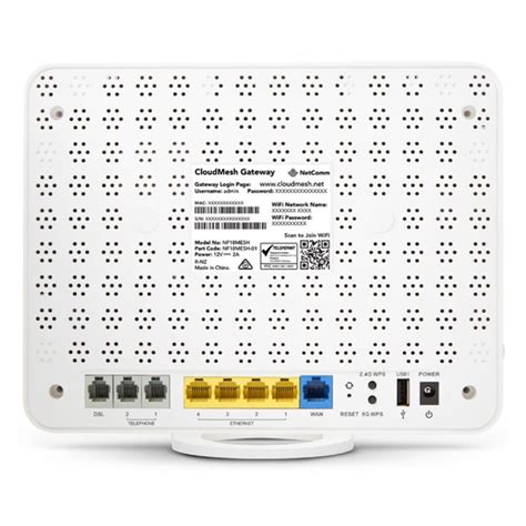 Netcomm Nf18 Cloudmesh Mesh Networking Gateway Nf18mesh Mwave