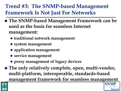 ppt trends in management using the snmp based internet standard