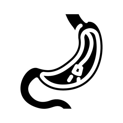 Gastroscopia Procedimiento Gastroenterólogo Glifo Icono Ilustración 60184497 Vector En Vecteezy