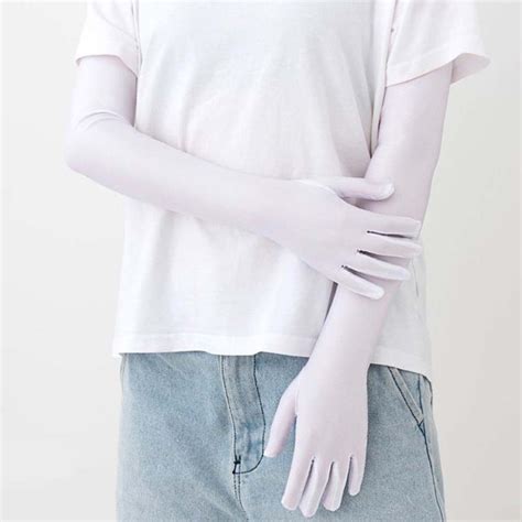 무료배송 Dnyne 여름 손가락 팔토시 아이스실크 운전장갑 골프 자전거