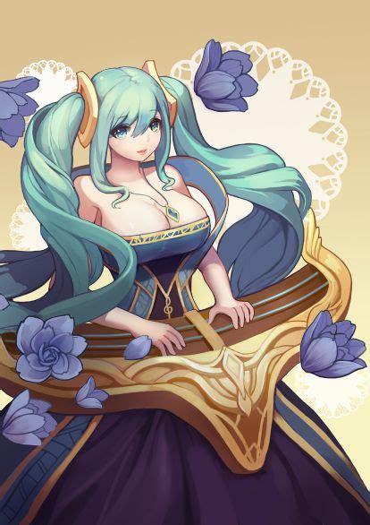 Sona Fanart By Chiruna Deviantart Com On Deviantart Fan Art Disney Fan Art League Of Legends