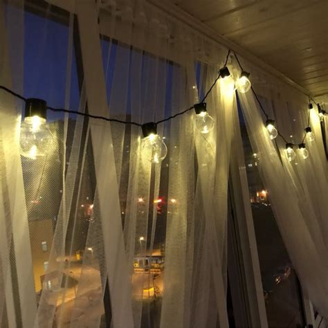 Corda Luzes Focos metros Para Decoração Jardim Parcelamento sem juros