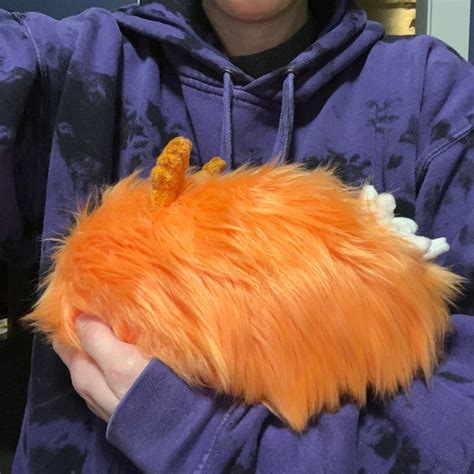 Orange Peel Doris Sea Slug Plush Etsy