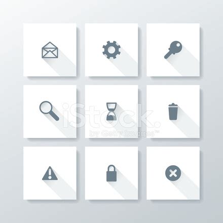 Vector Flat Web Icon Set Stock Photo Royalty Free Images FreeImages