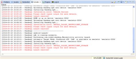Android Installation Error Unknown Failure While Running An Apk File In Stack Overflow