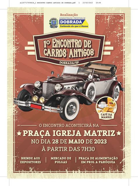 º Encontro de Carros Antigos Dobrada Coleciona Carros