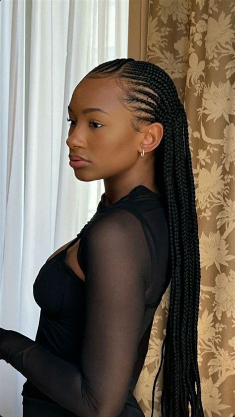 Braid Hairstyle All Back Hairstyle Box Braids Hairstyles For Black