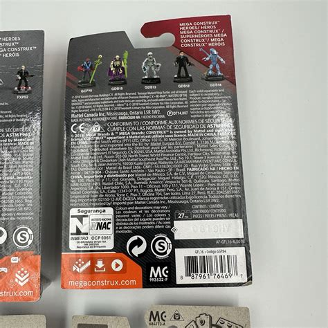 Mega Construx Tmnt Mini Figure Teenage Mutant Ninja Turtles Set Of 4 4847578758