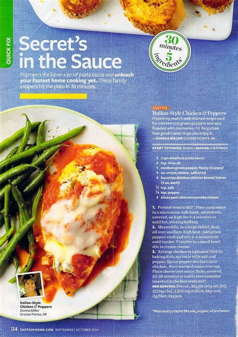 Delicious Italian Style Chicken And Peppers Recipe