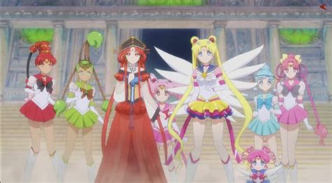 Sailor Phi Y Sailor Chi Las Sailor Moon Crystal Palace