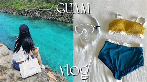 Vlog 🌴괌 신혼여행이라 쓰고 스투시 원정이라 읽는다 🙂 츠바키타워 괌 맛집 소소한 쇼핑 콜드프레임 구찌🌴